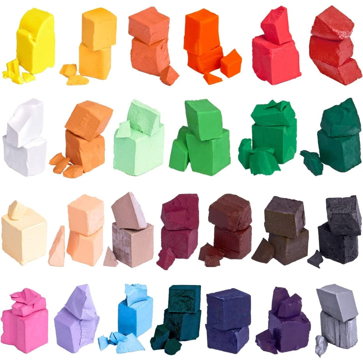 Сandle dyes - Set 26-Color Wax Candle Dye Blocks - For Candle Making ...